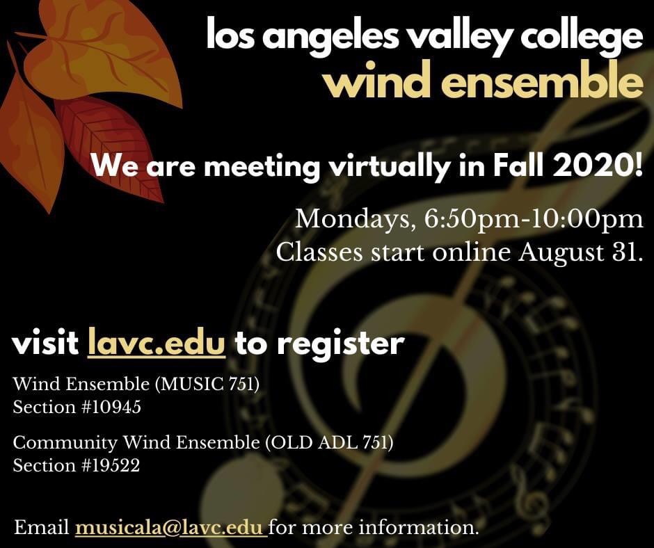 News – L.A. Valley College Wind Ensemble
